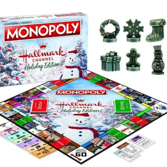Halmark | Games | Hallmark Monopoly Hallmark Channel Countdown To ...